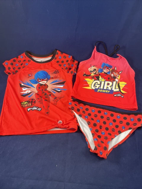 LADYBUG 1 PIECE Miraculous Swimsuit - Miraculous £17.28 - PicClick UK
