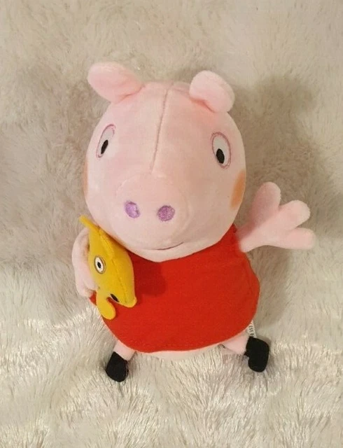 PEPPA PIG PLUSH Toy With Teddy Bear Teddie Soft Tv Show £8.00 - PicClick UK