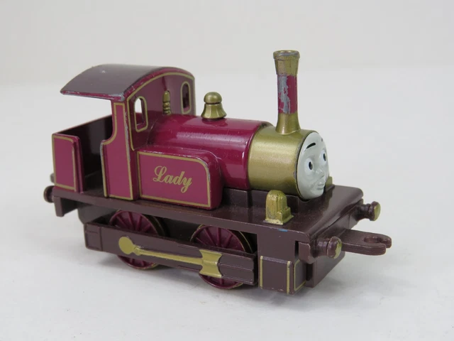 THOMAS THE TANK Engine & Friends Lady Train ERTL 2001 Diecast Metal Toy ...