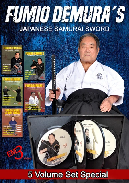 5 DVD BOX Fumio Demura's Japanese Samurai Sword Iaido EUR 89,99 ...