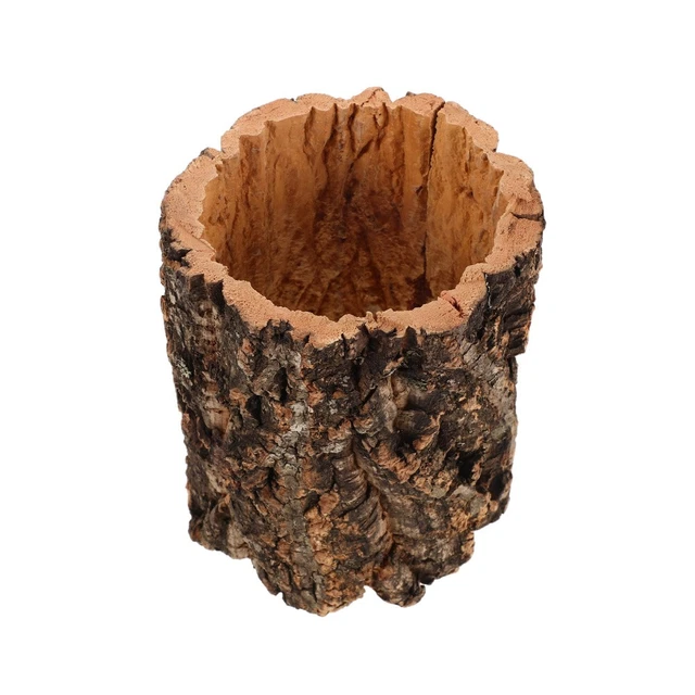 REPTILE HIDEOUT: HOLLOW Tree Trunk Shelter for Lizard Bearded Dragon ...