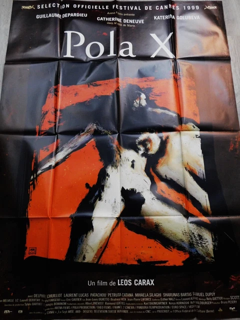 POLA X AFFICHE ORIGINALE Poster 120/160 47/63 1999 Leos Carax Deneuve Depardieu EUR 89,00 ...