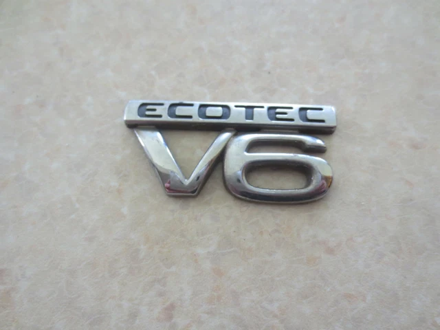 ORIGINAL HOLDEN V6 Ecotec car plastic badge / / emblem ...