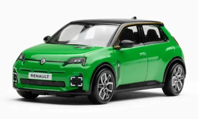 RENAULT 5 E-TECH Pop Green! 2024 NOREV 1/43th £48.12 - PicClick UK