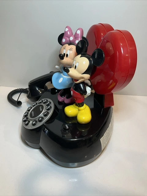 VINTAGE DISNEY MICKEY Mouse And Minnie Mouse Animated Talking Heart ...