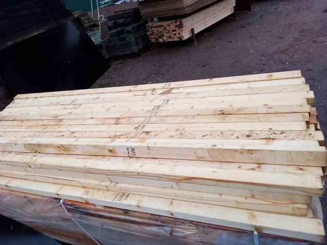 CLS TIMBER (3X2,BRAND New 8ft) C16 63mmx38mmx2.4m Studwork £2.99 ...