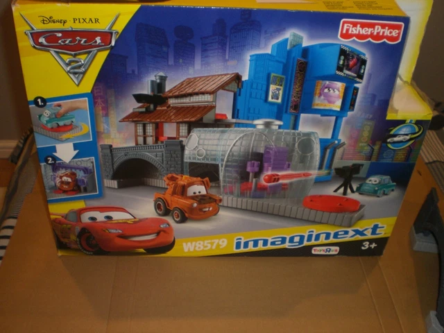 FISHER PRICE DISNEY Pixar Cars 2 Imaginext Tokyo Carwash Garage W8579 £ ...