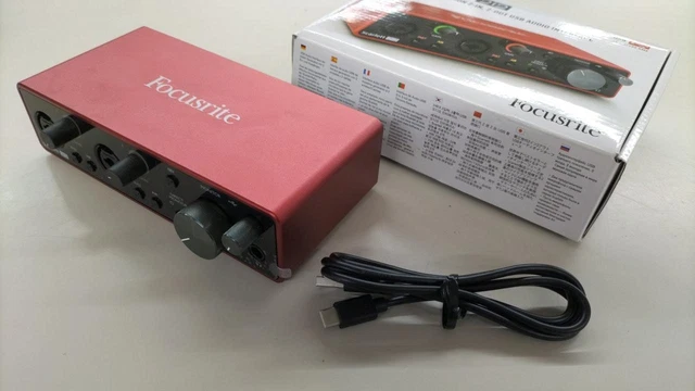 FOCUSRITE SCARLETT 2I2 3rd Gen USB Audio Interface With Box ...