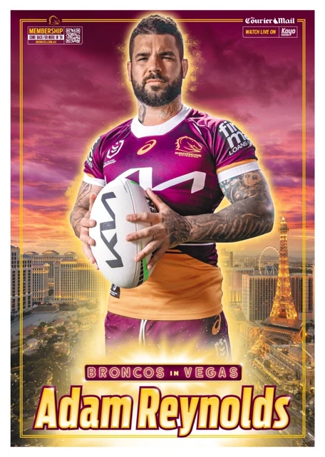 BRISBANE BRONCOS NRL rugby team player poster, bargain 2 $8.99 ...