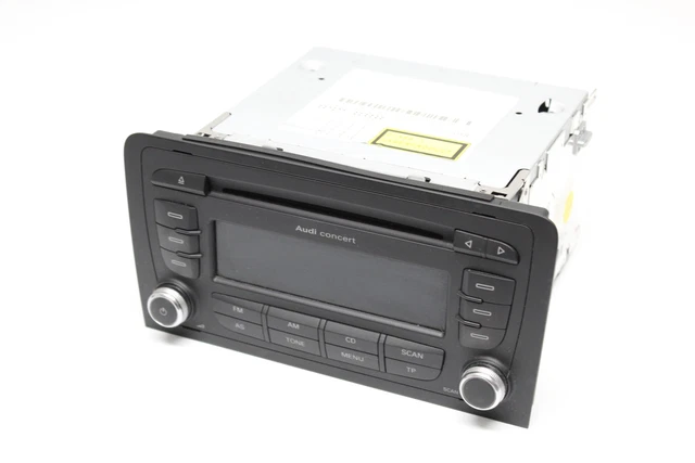 AUDI A3 8P autoradio concert double din cd et radio sans code 8P0035186P EUR 59,49 - PicClick FR