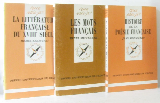 HISTORY OF FRENCH Poetry + French Words + Literature £15.40 - PicClick UK