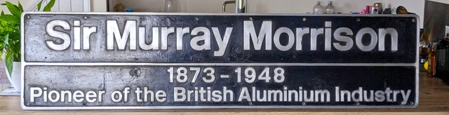 SIR MURRAY MORRISON PIONEER OF THE BRITISH ALUMINUM INDUSTRY Ex 37423 £ ...