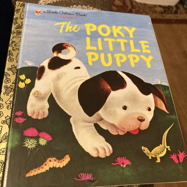 VINTAGE LITTLE GOLDEN BOOK THE POKY LITTLE PUPPY 1970 Impression EUR 4 ...