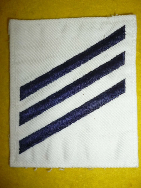 US NAVY ENLISTED Rank/Rate E-3 Rank Patch Insignia - USA $3.00 ...