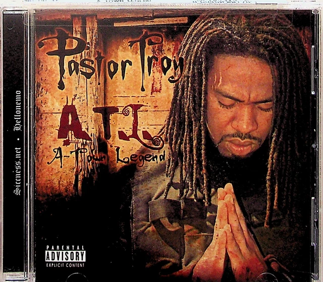 PASTOR TROY – A.T.L. A-Town Legend CD (2008) Hardcore/Thug Rap Gangsta ...