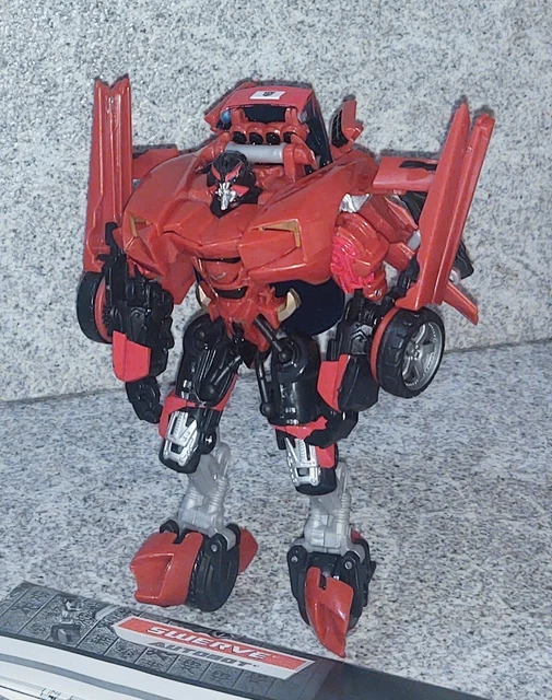 TRANSFORMERS REVENGE OF The Fallen SWERVE complete deluxe 2008 rotf $26 ...