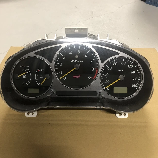 JDM SUBARU IMPREZA WRX STI GDB V7 GAUGE CLUSTER SPEEDOMETER with Shift ...
