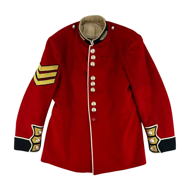 BRITISH ARMY RED Tunic Jacket Footguards Sergeants R&F Scots Guards ...