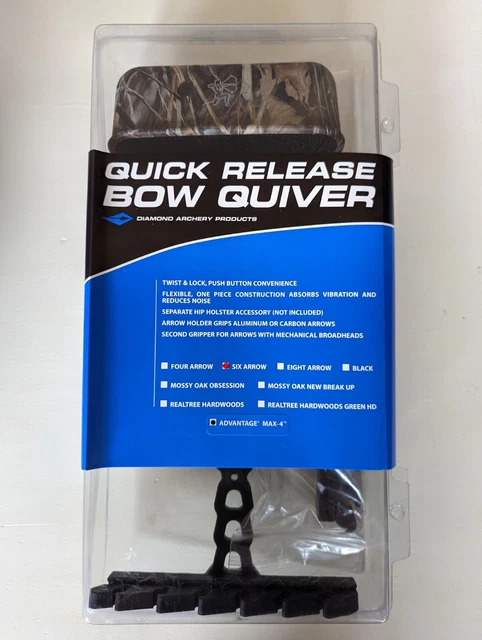 DIAMOND ARCHERY BY Bowtech - Compound Bow 1-Piece Quiver - Advantage ...