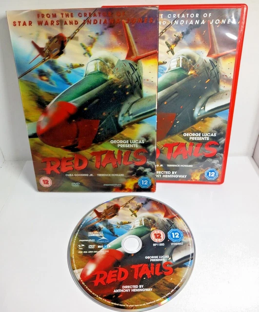 RED TAILS - DVD Disc - Lenticular Cover - George Lucas - Lucasfilm £3. ...