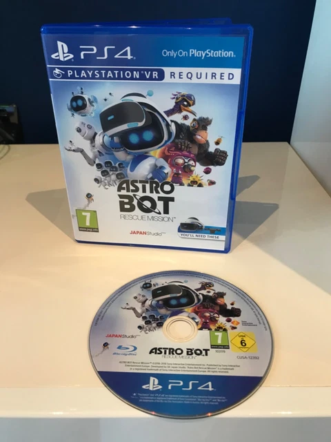 ASTRO BOT RESCUE Mission (Sony PlayStation 4, VR, 2018) Lovely condition £9.95 - PicClick UK