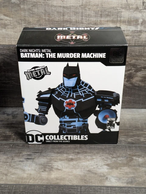 BATMAN THE MURDER Machine DC Collectibles Dark Nights Metal Statue New ...