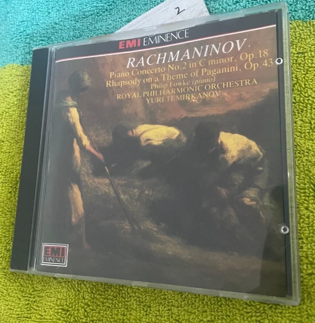 RACHMANINOV CD - Piano Concerto No.2 Rhapsody Paganini $11.00 - PicClick AU
