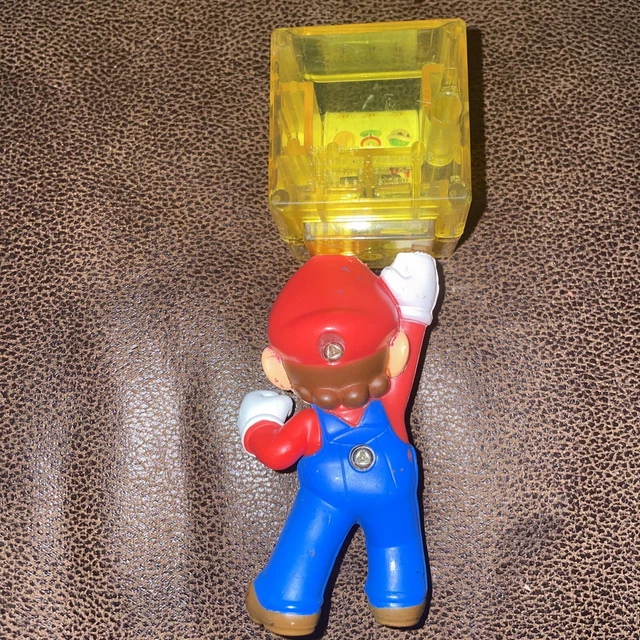 SUPER MARIO BROS. Punching Power Up Block 2018 McDonalds Happy Meal Toy ...