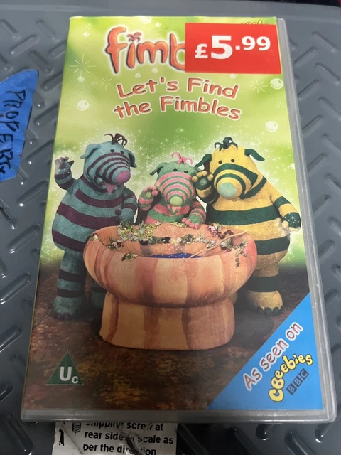 VHS FIMBLES LETS Find The Fimbles BBC PAL Video Tape 2003 Rare £8.65 ...