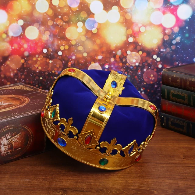 ROYAL KING CROWNS Hat Child Baby Fancy Dress Birthday Party for Kids ...
