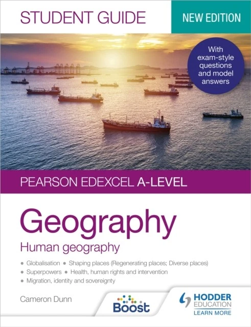 PEARSON EDEXCEL A-LEVEL Geography Student Guide 2: Human Geography ...