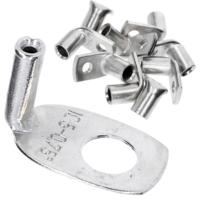 10 PIECE KALITEC KA01-L5 Cable Terminal 90° Angled 0,5 - 0,75mm ² M5 ...