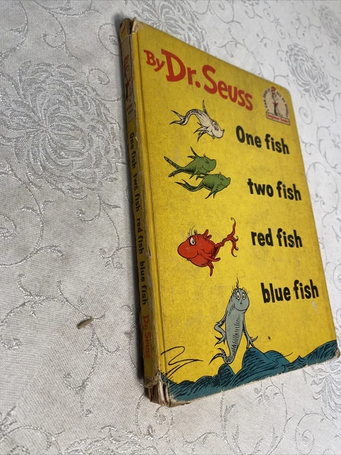 DR. SEUSS UN poisson, deux poissons, poisson rouge, poisson bleu 1960 ...