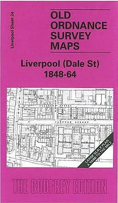 MAP OF LIVERPOOL (Dale Street) 1848-64 Liverpool Sheet 24 NEW ...