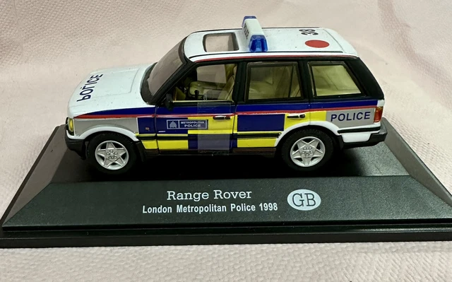DE AGOSTINI RANGE Rover . London Metropolitan Police 1998 1:43 Scale ...