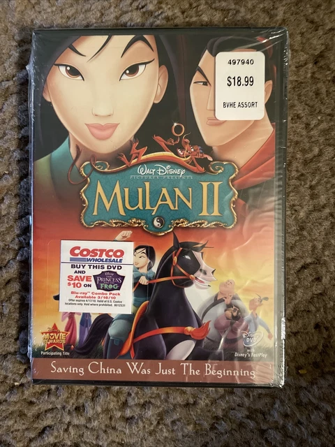 WALT DISNEY’S MULAN II (DVD, 2005) Saving China Was Just The Beginning ...