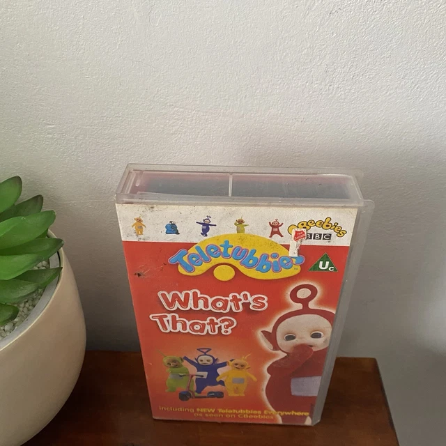 TELETUBBIES WHAT’S THAT VHS Video Tape BBC Cbeebies £25.00 - PicClick UK
