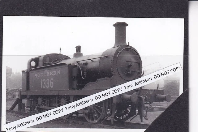 SOUTHERN RAILWAY - R1 Class 0-6-0T No. 1336 - Vintage Image - L12133 £1 ...