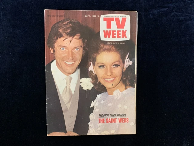 VINTAGE AUSTRALIAN MAGAZINE TV Week NSW 3rd May 1969 £17.52 - PicClick UK
