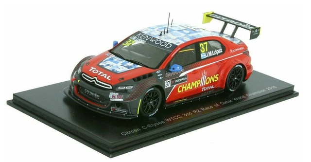 SPARKS - CITROEN C-Elysée WTCC #37 3e R2 Qatar 2016 Wereldkampioen José María... EUR 36,74 ...