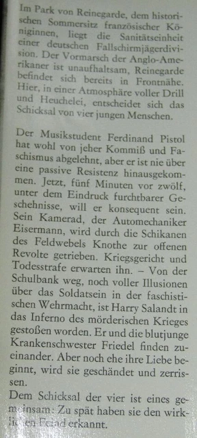 HORST BESELER (1925- 2020) Im Garten der Königin ROMAN 1957 AUSGABE ...
