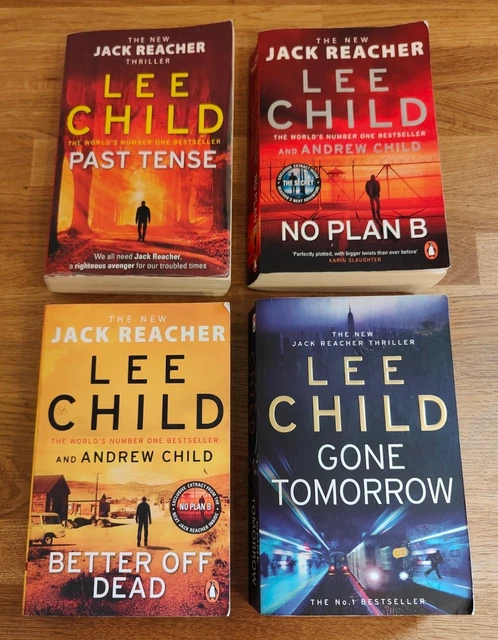 BOOK - COLLECTION Of X4 Lee Child Jack Reacher Paperback Books Bundle ...