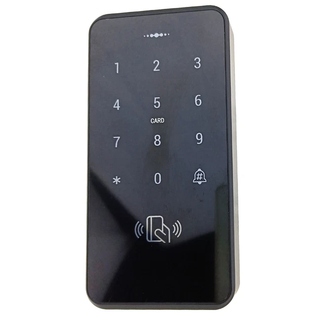 OUTDOOR RFID CARD Reader Keypad Access Touch Panel Door Entry Control ...