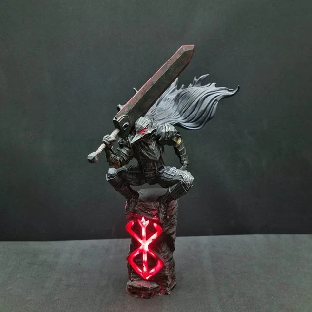 BERSERK GUTS LIGHT Figure Figure Statue Sword Anime Manga Lamp 17cm Toy ...