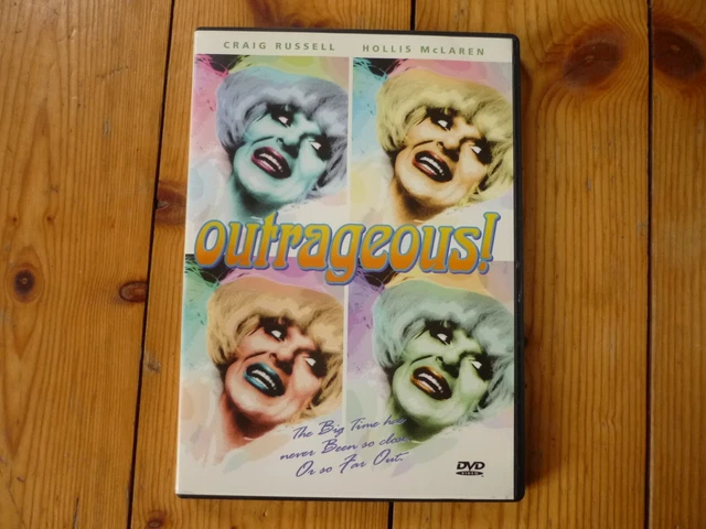 OUTRAGEOUS / CRAIG Russell Hollis McLaren Richard Benner DVD RAR! EUR ...