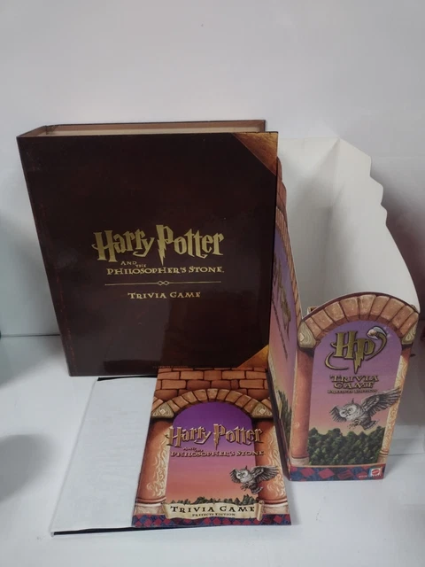 HARRY POTTER & The Philosopher's Stone Trivia Board Game Prefects ...