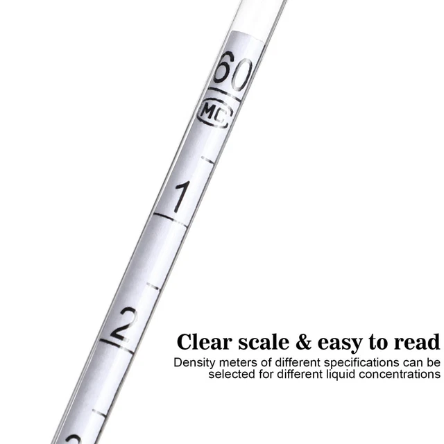 1 SET OF Maple Syrup Hydrometer Maple Syrup Density Kit Syrup ...