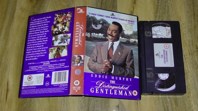 THE DISTINGUISHED GENTLEMAN VHS Video Tape Big Box Ex Rental Touchstone ...