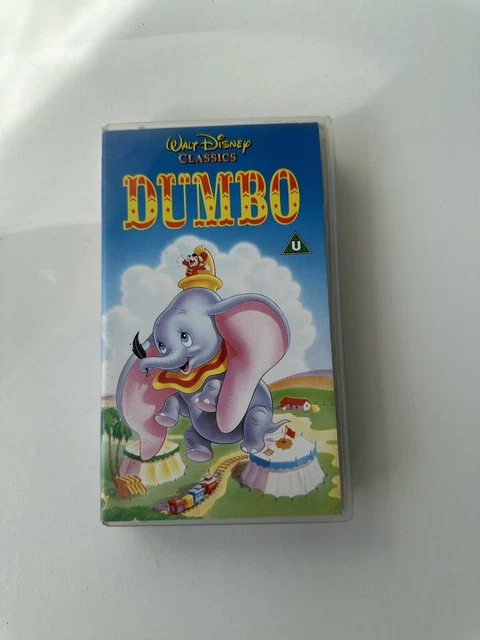 DUMBO WALT DISNEY Classics VHS Video With Sample Sleeve Rare Children’s Retro EUR 7,09 - PicClick DE