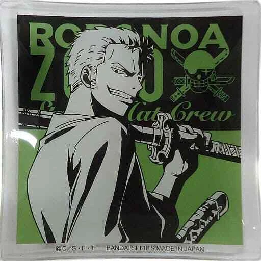 ONE PIECE BELLE Roronoa Zoro Plaque Plat Zélé Jouet Collection Limitée ...